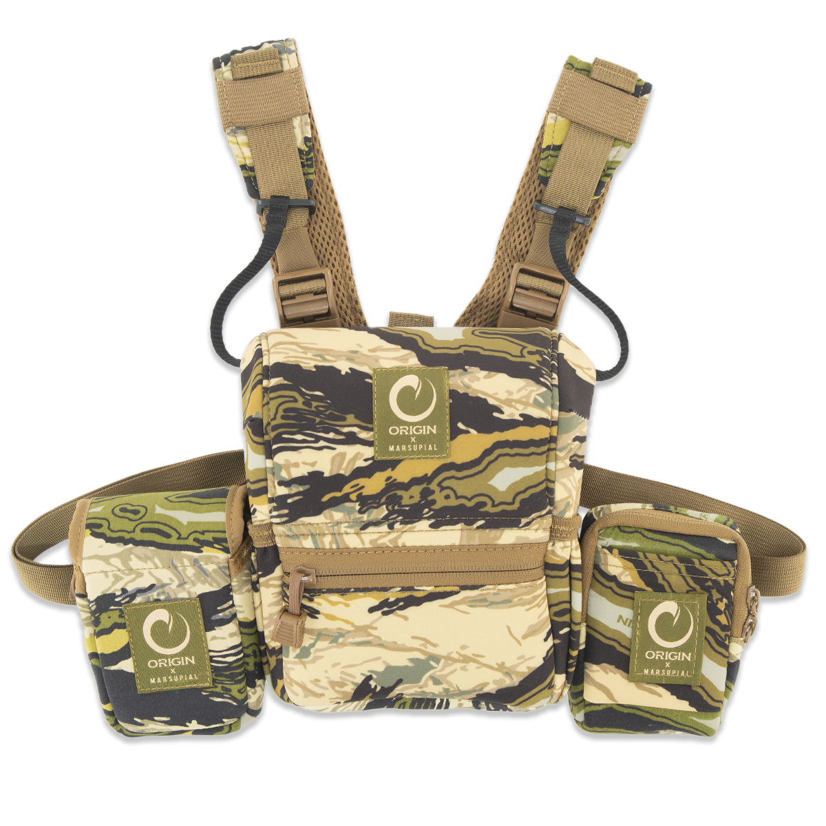 Marsupial Bino Harness Marsupial Gear Enclosed Binocular Chest Pack